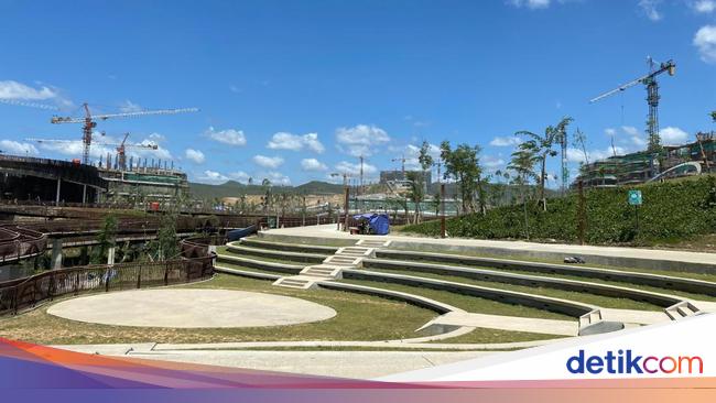 Brantas Abipraya Tata Sumbu Kebangsaan di KIPP IKN, Ini Pengerjaannya