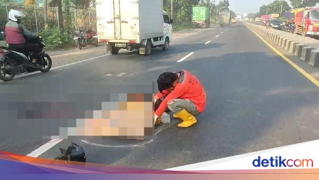 Pemotor Tewas Jadi Korban Tabrak Lari Di Bypass Mojokerto
