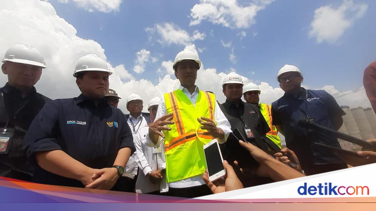 Rencana Besar Jokowi Geber Hilirisasi Nikel-Bauksit