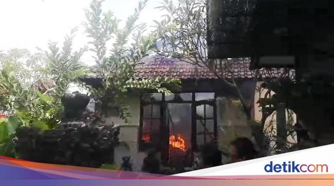 Rumah Beraksitektur Bali di Gianyar Terbakar, Pemilik Rugi Ratusan Juta