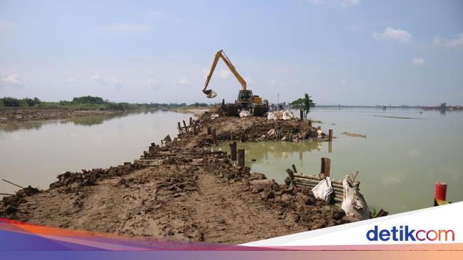 Tanggul Sungai Wulan Demak Jebol Sudah Ditutup, Dinas Akan Perkuat Lagi