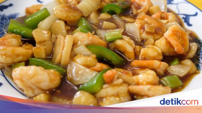Resep Udang Saus Tiram ala Restoran yang Gurih Mantap