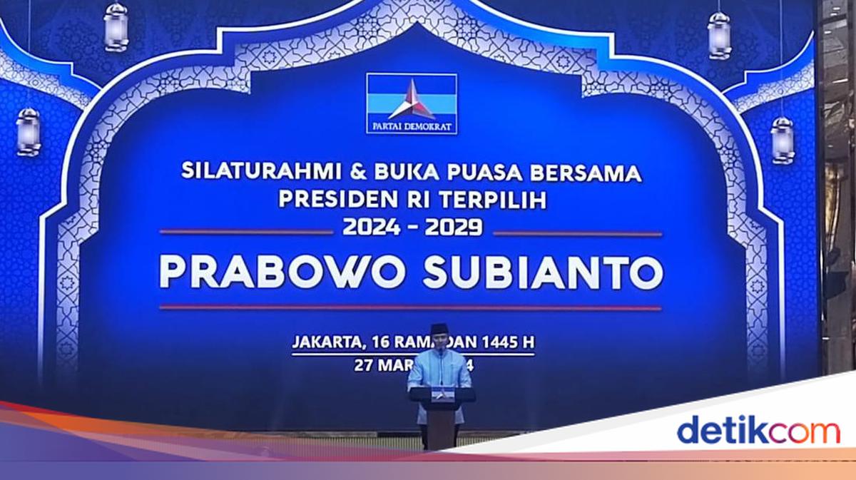 AHY di Depan Prabowo: Bapak Perintahkan Saya Siapkan Kader untuk di Kabinet