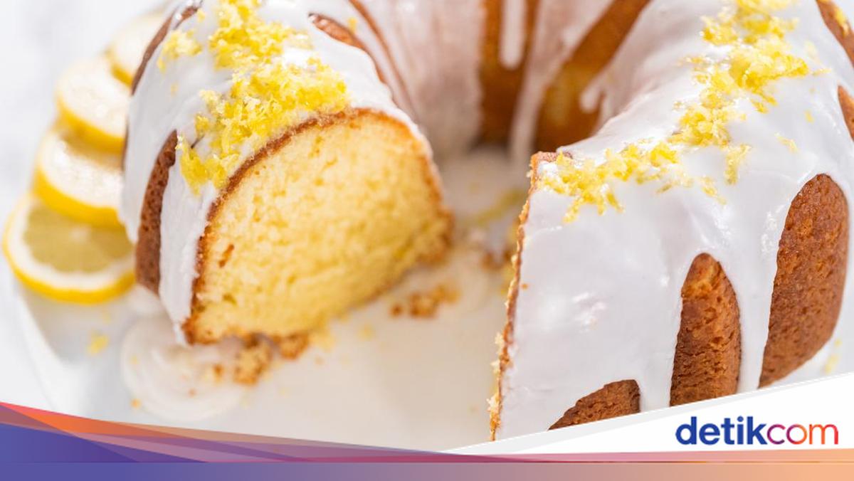 Resep Cake Lemon Klasik yang Legit Harum Untuk Hari Raya