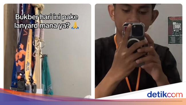 Viral Bukber Bukan Adu Outfit Tapi Lanyard, Pria Ini Pamer Lanyard KPPS