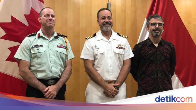Komandan Satgas Angkatan Laut Kanada Kunjungi Jakarta, Ini yang Dibahas