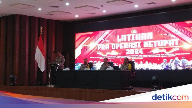 Polri Gelar Latihan Pra-Operasi Ketupat 2024