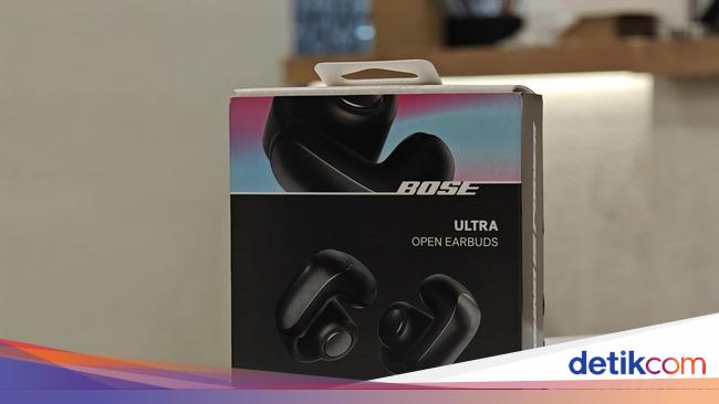 Unboxing Bose Ultra Open Earbuds Berdesain Unik
