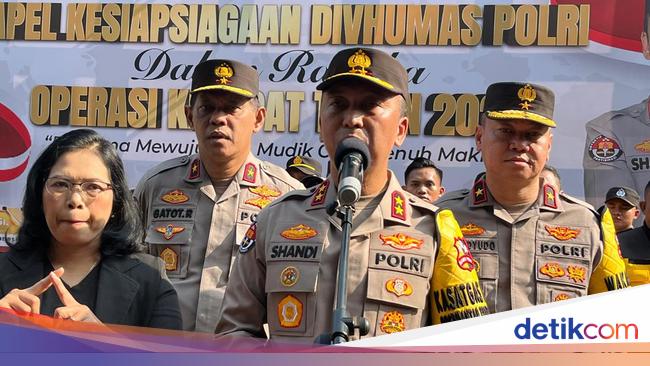 Polri Gelar Pasukan Operasi Ketupat 2024 di Monas pada 3 April