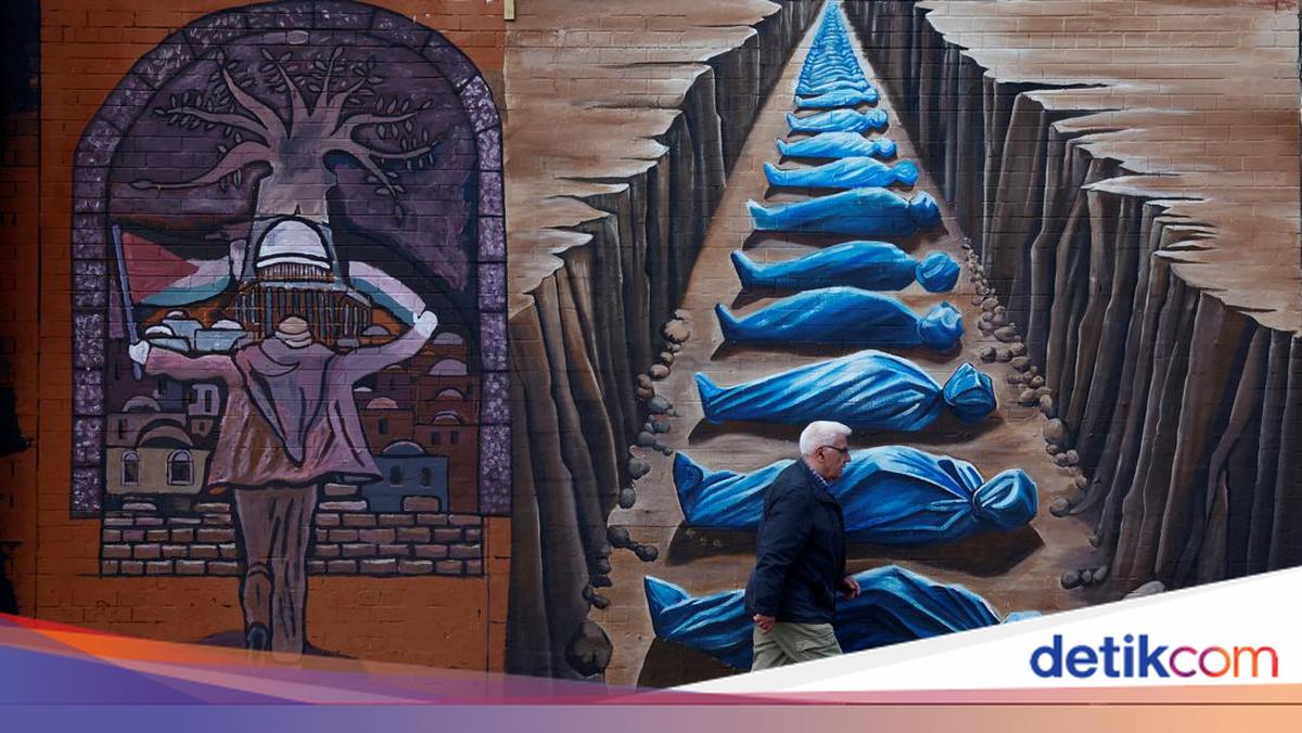 Mural di Belfast Jadi Simbol Solidaritas untuk Gaza