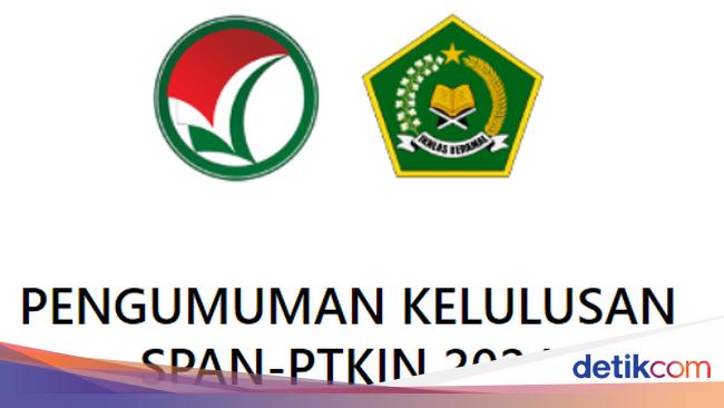 Cara Cek Pengumuman SPAN PTKIN 2024 Lengkap dengan Linknya Cara Cek Pengumuman SPAN PTKIN 2024 Lengkap dengan Linknya