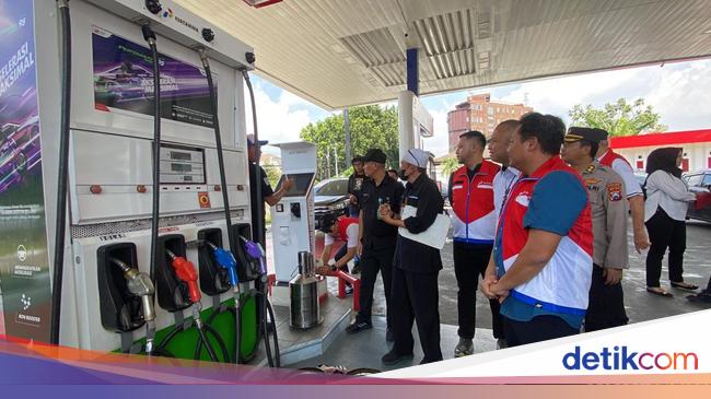 Polda Jatim Sidak SPBU di Surabaya Jelang Mudik Lebaran