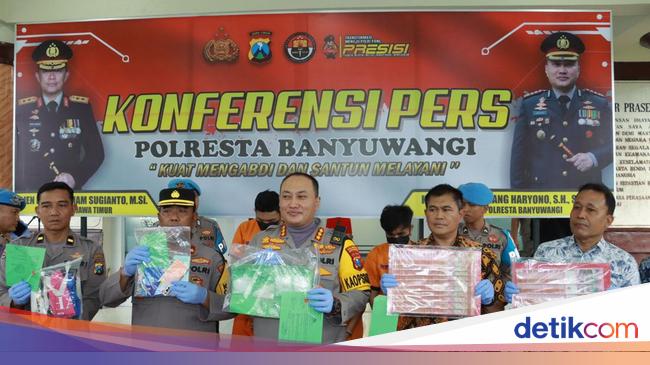 Ungkap 6,5 Kg Sabu, Polisi Banyuwangi Selamatkan Lebih dari 6 Ribu Orang