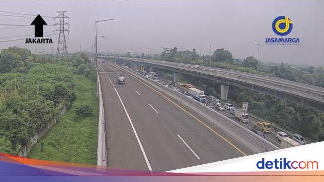 Arus Mudik di Tol MBZ Lancar Jaya Pagi Ini