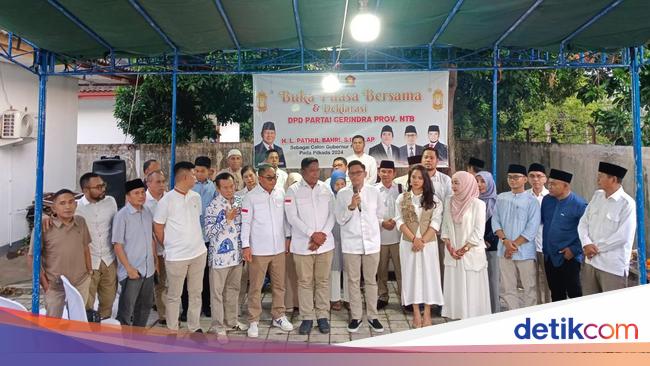 Gerindra Deklarasi Dukung Lalu Pathul Bahri Maju di Pilgub NTB 2024