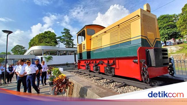 Monumen Lokomotif Kebo Kuning C300 di Purwokerto Diresmikan, Ini Sejarahnya