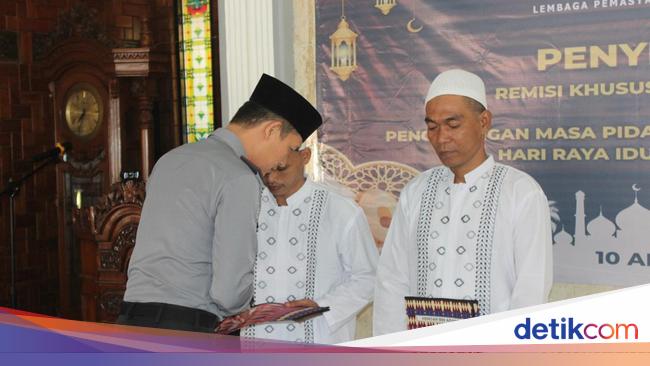 Dapat Remisi Hari Raya, 2 Napi Lapas Cianjur Bebas