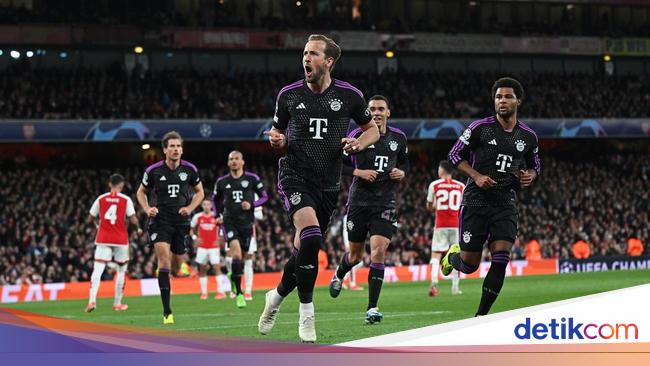 Ditahan Bayern Munich, Arsenal Terhindar dari Kekalahan