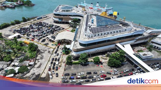H-5 Lebaran, Penumpang Menyeberang dari Merak ke Sumatera Naik 34%