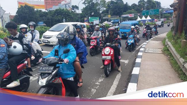 Lalin Macet, One Way Puncak Arah Jakarta Diberlakukan Sore Ini