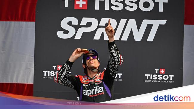 Rahasia Vinales 'Menggila' di Sprint Race MotoGP Amerika 2024