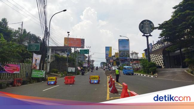 Pengumuman! One Way Puncak Bogor Arah Jakarta Sudah Dimulai