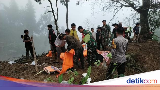 Kronologi 19 Orang Sekeluarga Tertimbun Longsor di Makale Tana Toraja