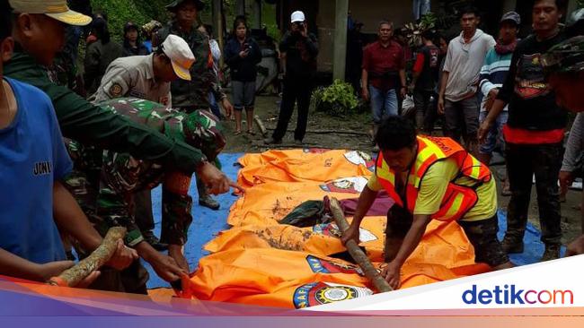 Tragis 19 Orang Sekeluarga Tertimbun Longsor di Tana Toraja hingga 15 Tewas
