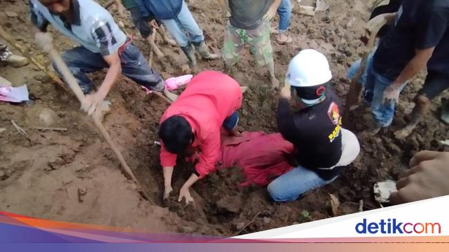 Ibu-Anak Korban Longsor di Palangka Tana Toraja Ditemukan Tewas