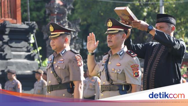 Mutasi di Polres Buleleng: Wakapolres dan 7 Kapolsek Diganti