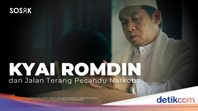 Kyai Romdin, Bebaskan Anak Muda dari Narkoba dengan Telunjuk Petir