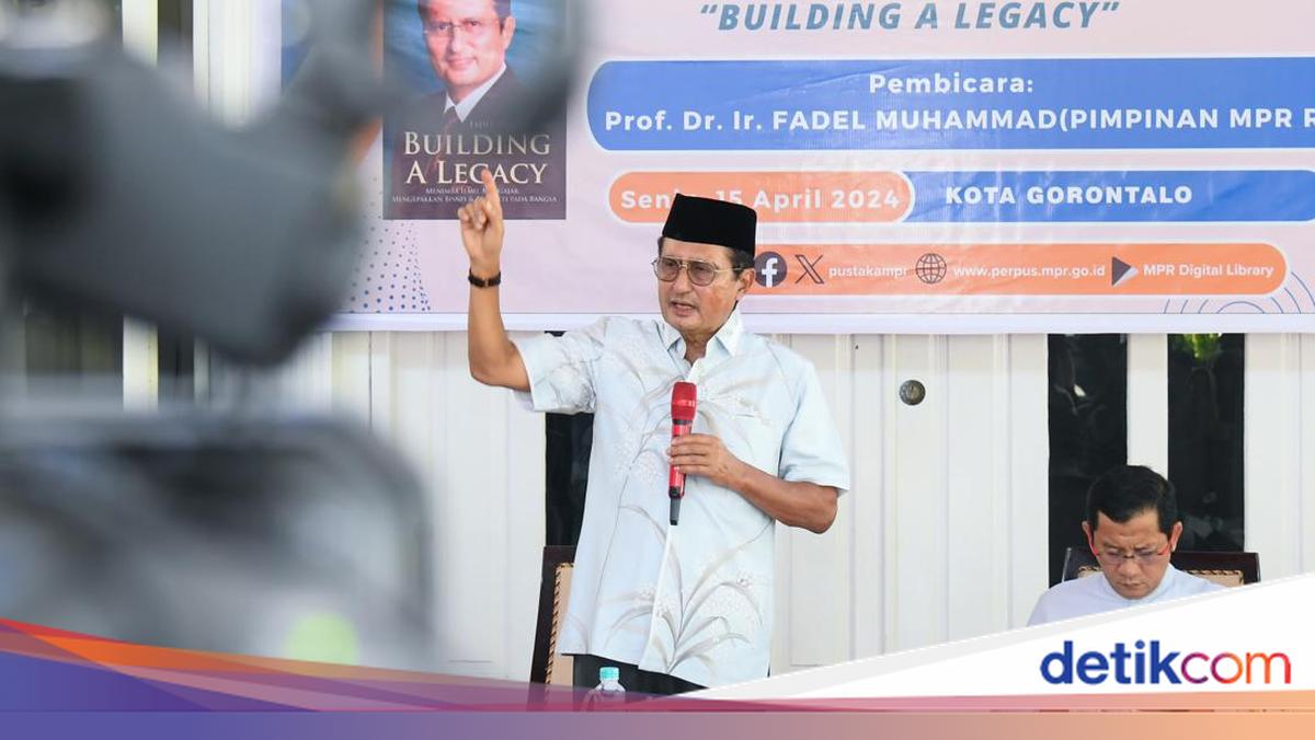 Bedah Buku 'Building a Legacy', Fadel Muhammad: Ini Warisan buat Milenial
