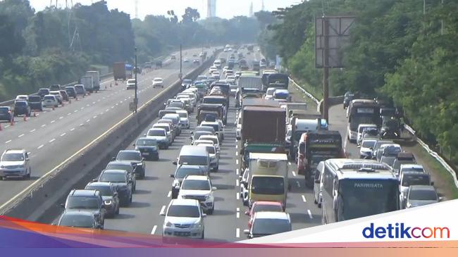 1,2 Juta Kendaraan Kembali ke Jabotabek Via Tol hingga H+4 Lebaran