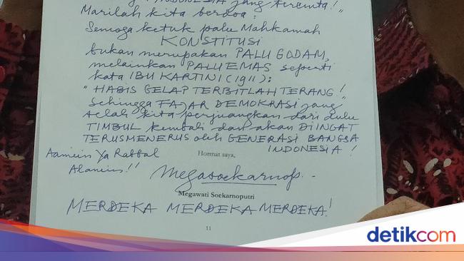 Megawati Bersurat ke MK Terkait Sengketa Pilpres, Begini Isinya