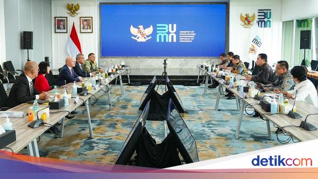 Erick Thohir Disambangi Petinggi Mastercard, Bahas Apa? Erick Thohir Disambangi Petinggi Mastercard, Bahas Apa?