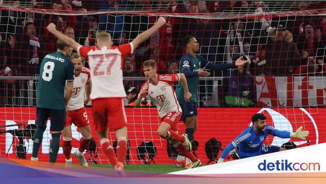 Bayern Munich Kalahkan Arsenal 1-0, Lolos ke Semifinal Liga Champions