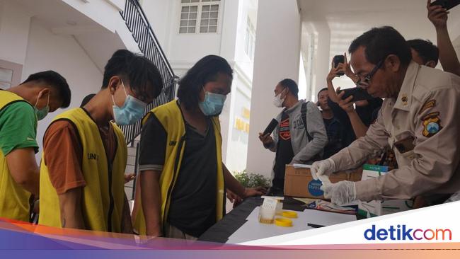 11 Orang yang Diamankan dari Jalan Kunti Dites Urine, Begini Hasilnya