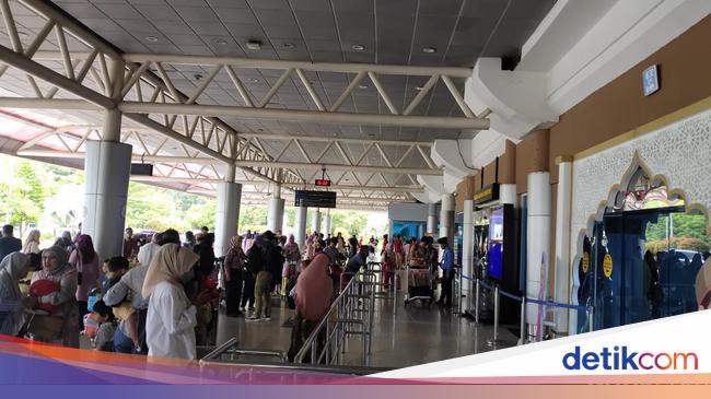 Jumlah Penumpang Bandara SMB II Palembang Naik 12 Persen di Musim Lebaran