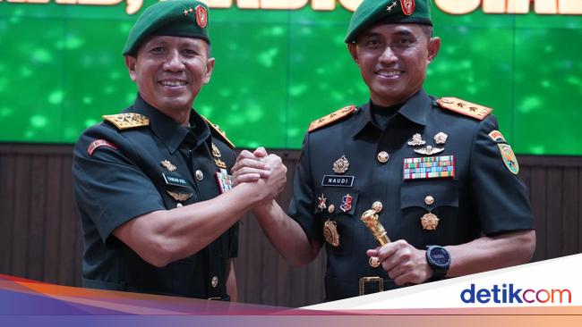 Mayjen TNI Naudi Resmi Serah Terima Tongkat Pangdam II Sriwijaya