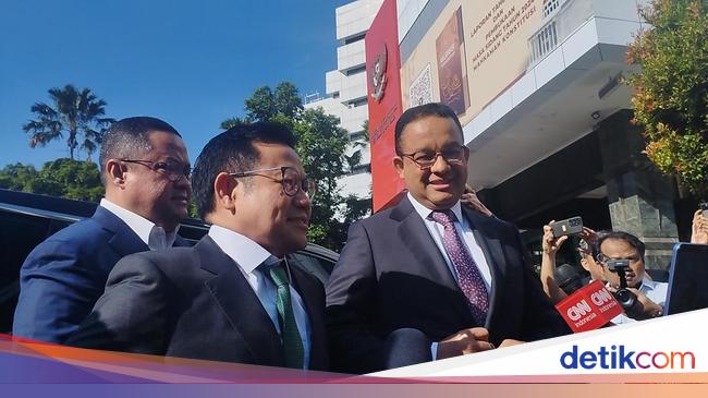 Anies-Cak Imin Mohon Doa Sebelum Dengar Putusan Sengketa Pilpres 2024 di MK