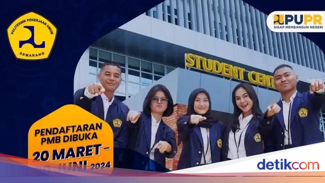 Pendaftaran Politeknik PU 2024 Dibuka, Ini Syarat dan Cara Daftarnya