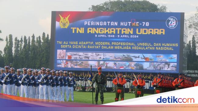 Potret Serunya Puncak HUT Ke-78 TNI AU di Lapangan AAU Jogja