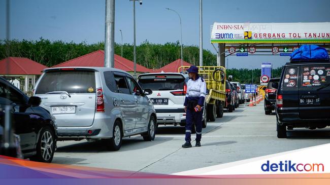 2,1 Juta Kendaraan Lewati Tol Trans Sumatera Saat Mudik-Arus Balik Lebaran