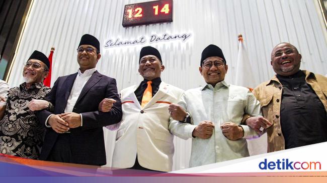 Anies-Cak Imin Sambangi Markas PKS Usai Putusan MK Anies-Cak Imin Sambangi Markas PKS Usai Putusan MK