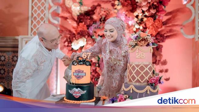 8 Potret Ulang Tahun Ke 28 Irish Bella Digelar Meriah Bertema Arabian
