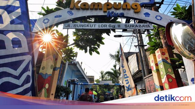 Belasan Tahun Berdiri, Kampung Kue Eksis Jadi Wisata Kuliner di Surabaya