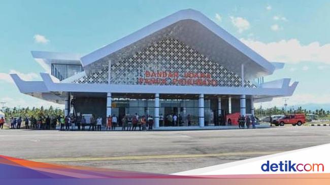 Penampakan Bandara Panua Pohuwato yang Diresmikan Jokowi