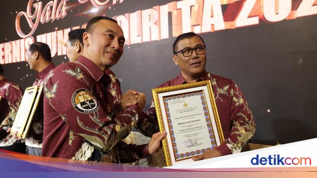 Humas Polda Gorontalo Raih Penghargaan Cipta Trending Topic dari Mabes Polri