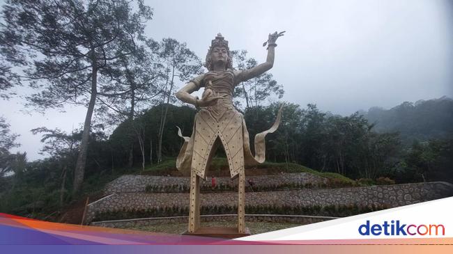 Pengelola soal Heboh Patung Dewi Kencana: Ini Temporer, untuk Daya Tarik