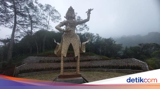 Kondisi Terkini Patung Dewi Kencana Puncak yang Ditolak Warga